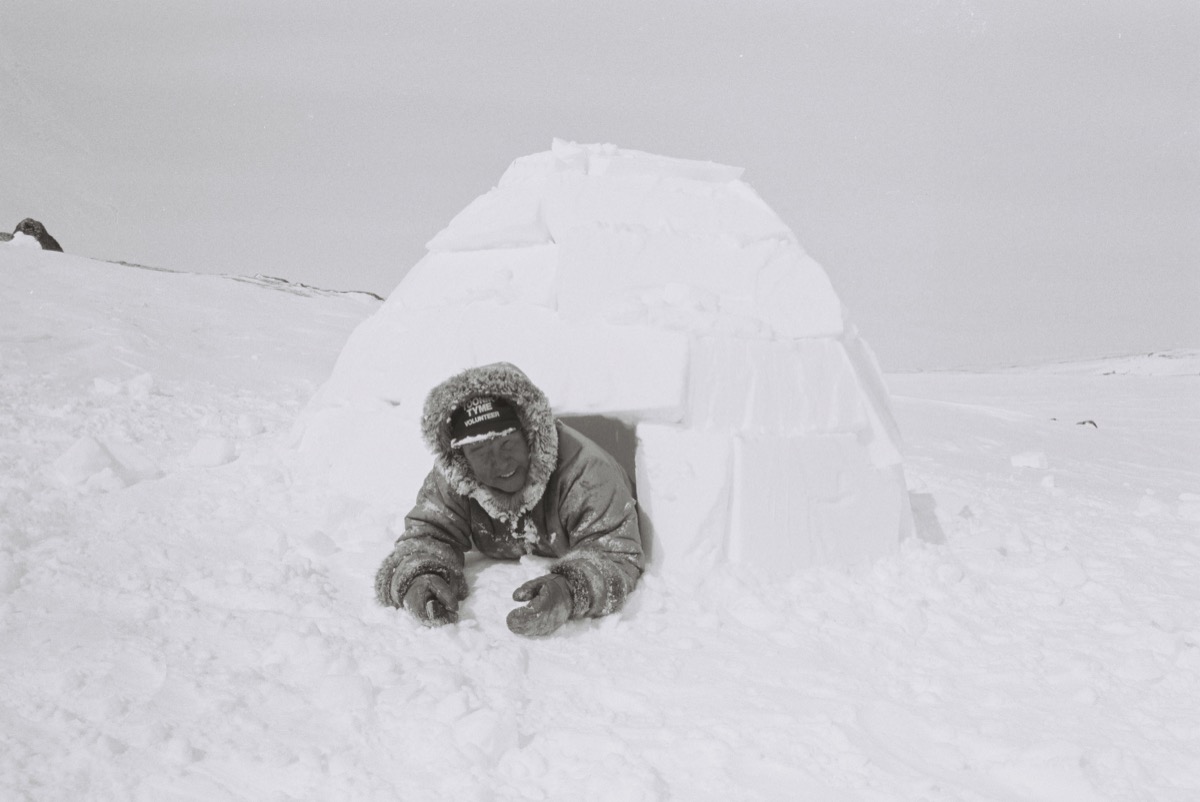 16. Igloo Building (film 2 #37) | The Nick Newbery Photo Collection