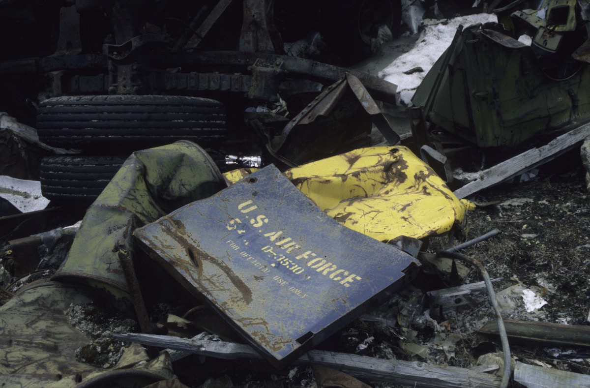 1. USAF Debris | The Nick Newbery Photo Collection