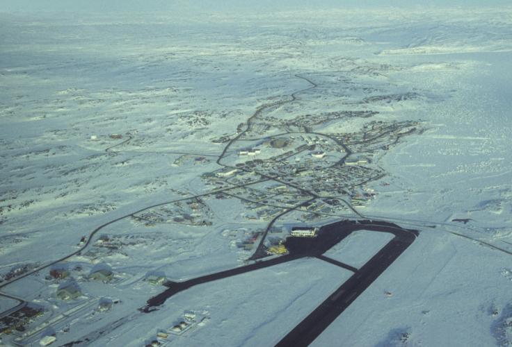 1. Iqaluit Winter Aerial | The Nick Newbery Photo Collection