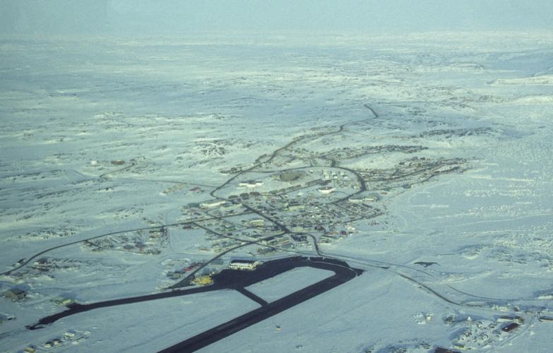 2. Iqaluit Winter Aerial | The Nick Newbery Photo Collection