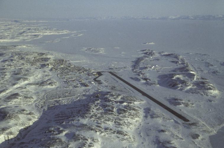 3. Iqaluit Winter Aerial | The Nick Newbery Photo Collection